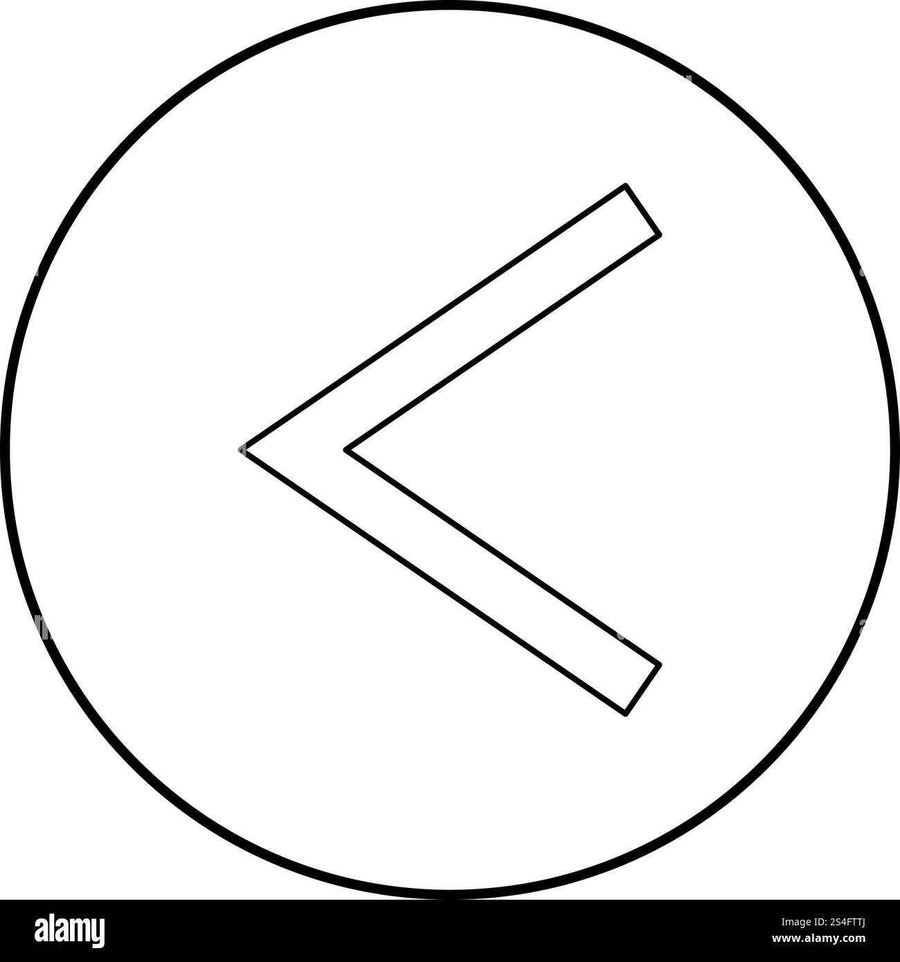 Kenaz rune Kanu symbol ulcer torch icon outline black color vector in ...