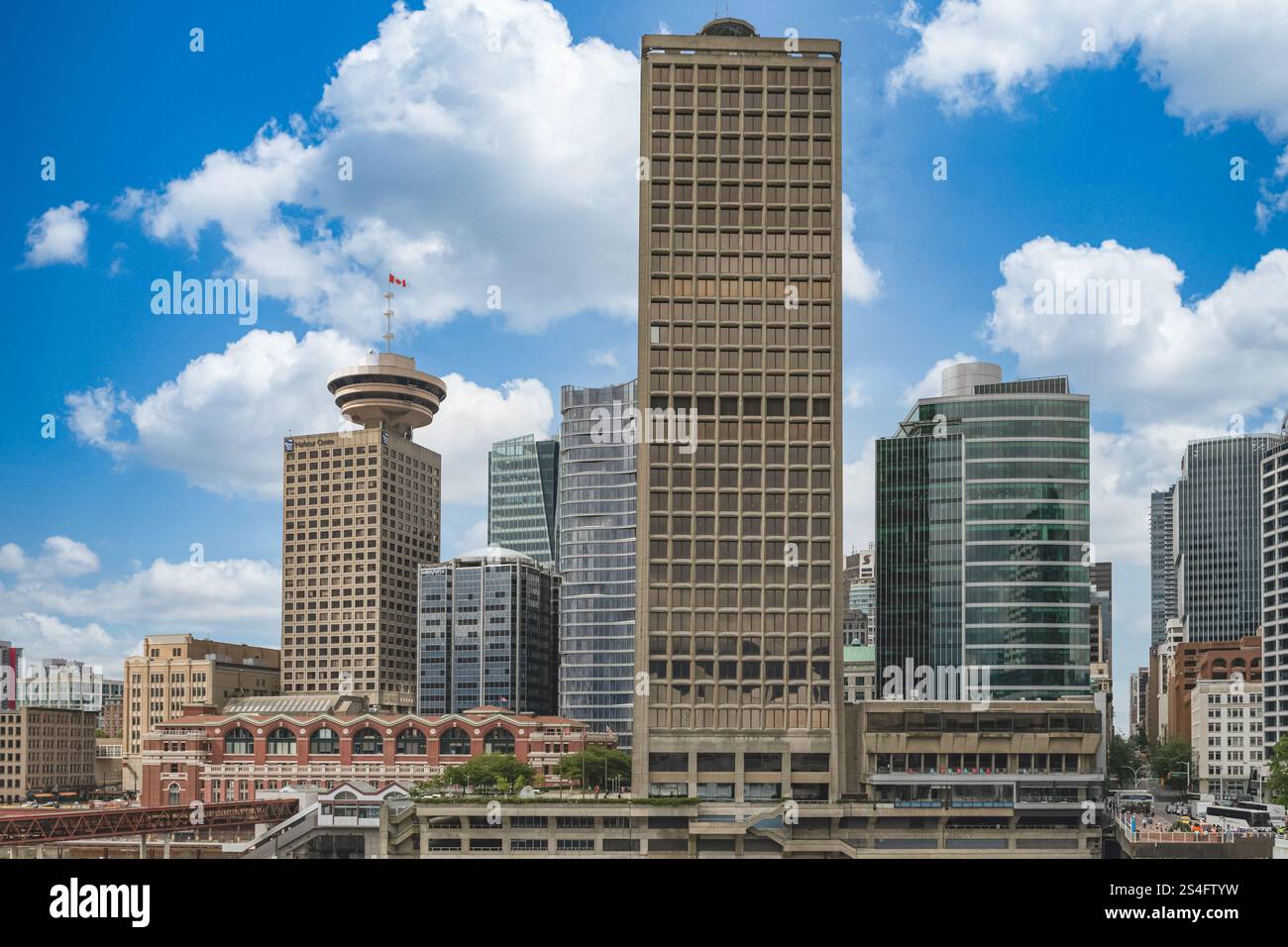 Vancouver, British Columbia High Rise Buildings. Downtown Vancouver ...