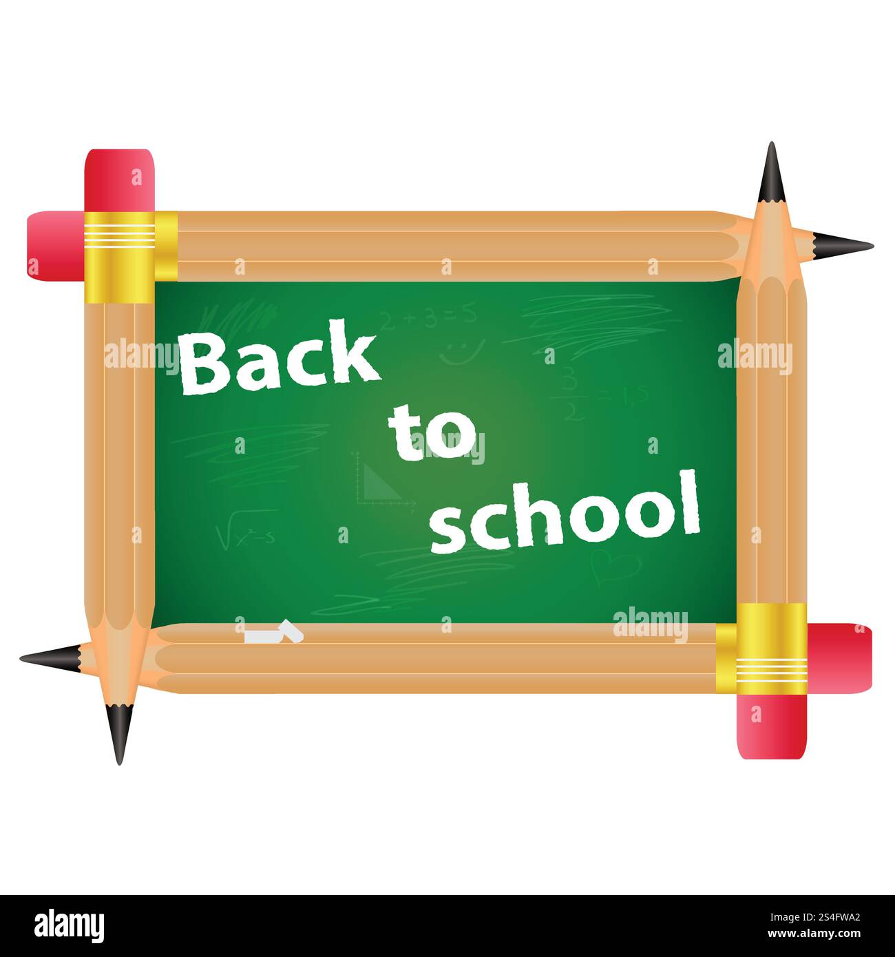 Children paint chalk on Cut Out Stock Images & Pictures - Alamy