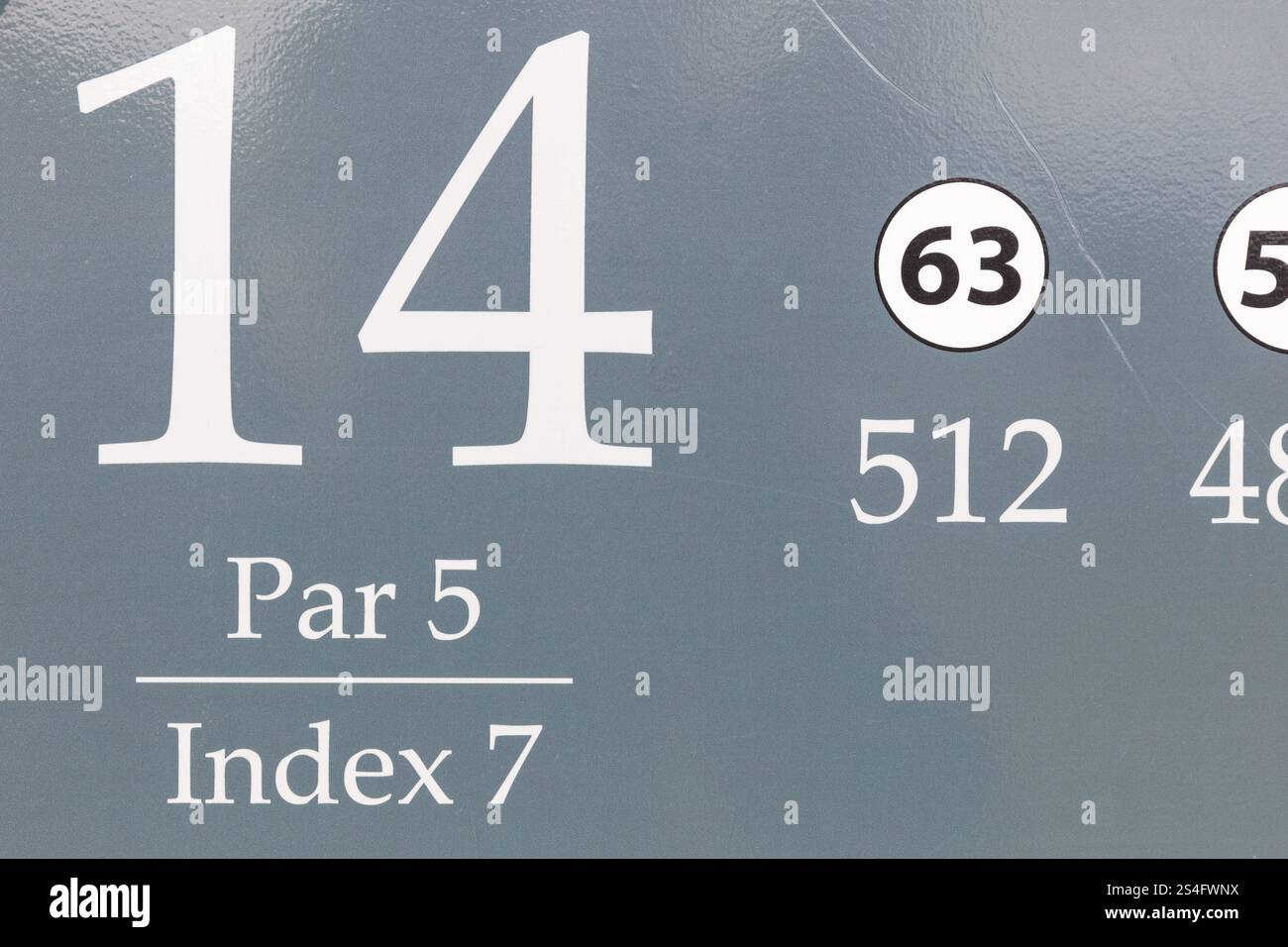 Back nine hi-res stock photography and images - Alamy