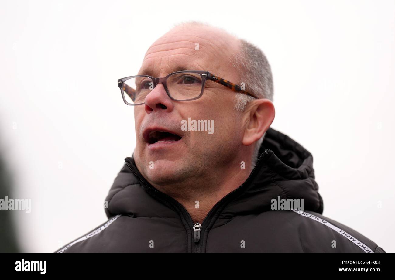 Tamworth manager Andy Peaks before the Emirates FA Cup third round ...