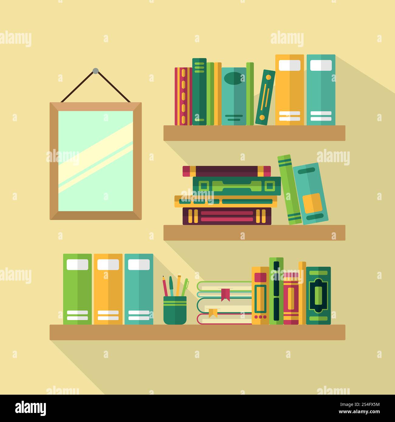 Books book illustration hi-res stock photography and images - Alamy