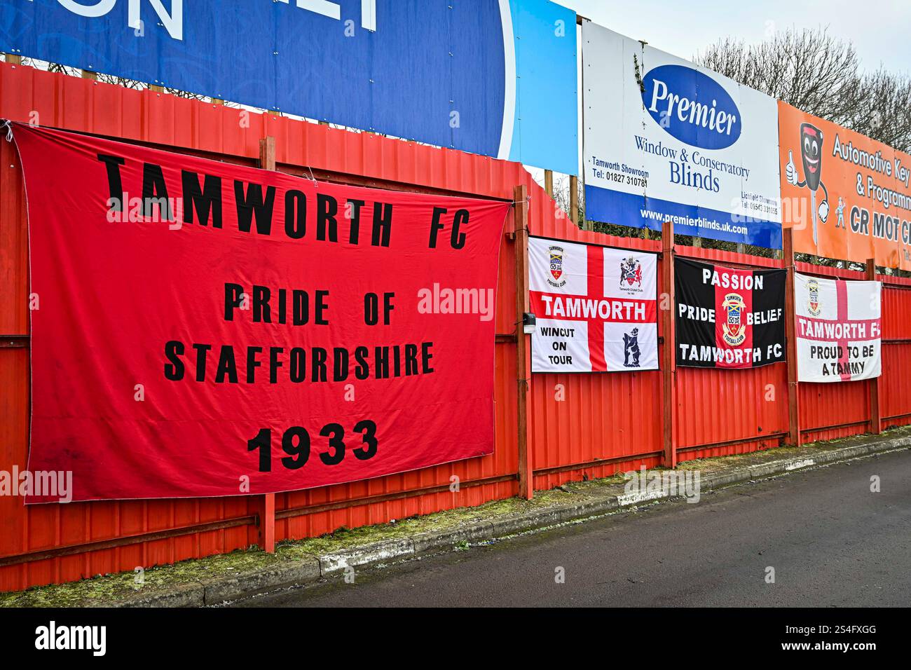 The Lamb Ground, Tamworth, UK. 12th Jan, 2025. FA Cup Third Round ...