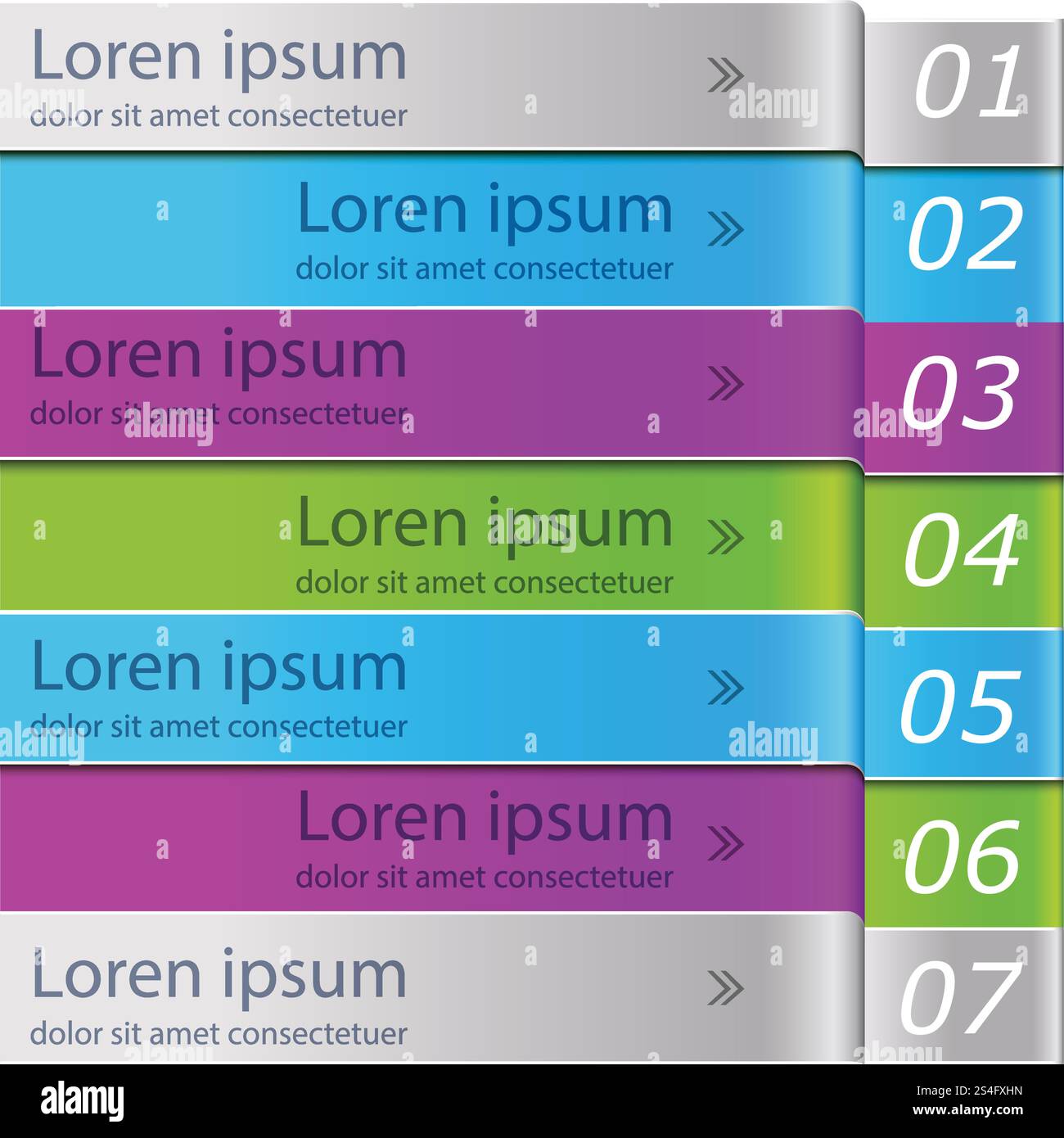 Modern pattern of multi-colored stripes. Perfect for web design ...