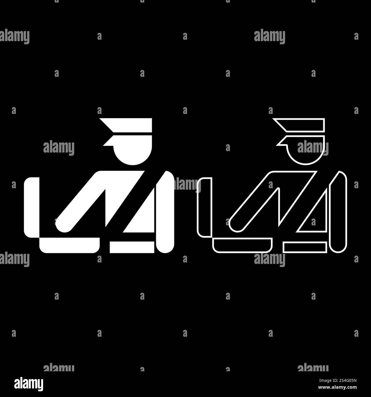 Border control concept Customs officer check baggage Detailed luggage ...