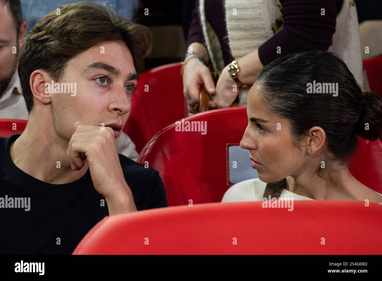 Monaco, Monaco. 09th Jan, 2025. Formula 1 driver George Russell and his ...