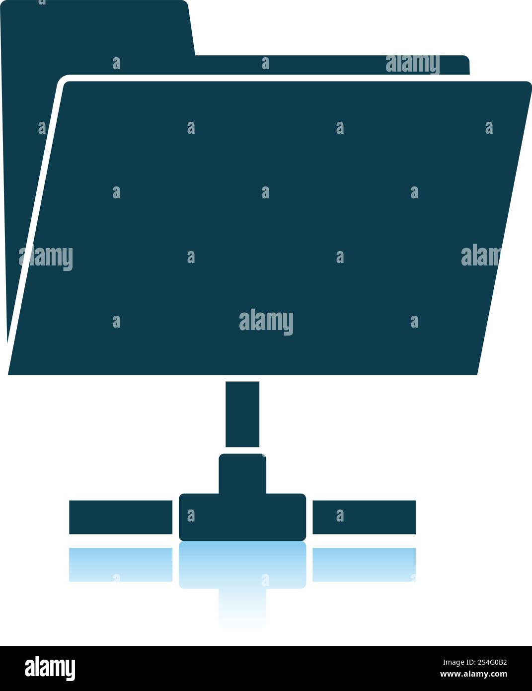 Shared folder icon shadow hi-res stock photography and images - Alamy