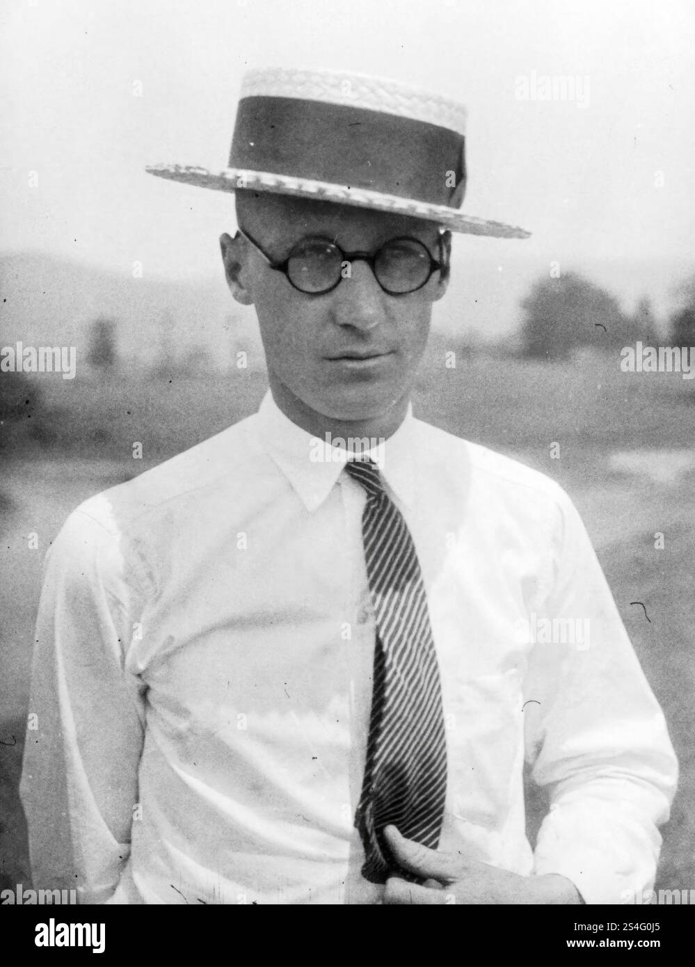 John Scopes. June 1925. Defendant in the Tennessee v. John T. Scopes ...