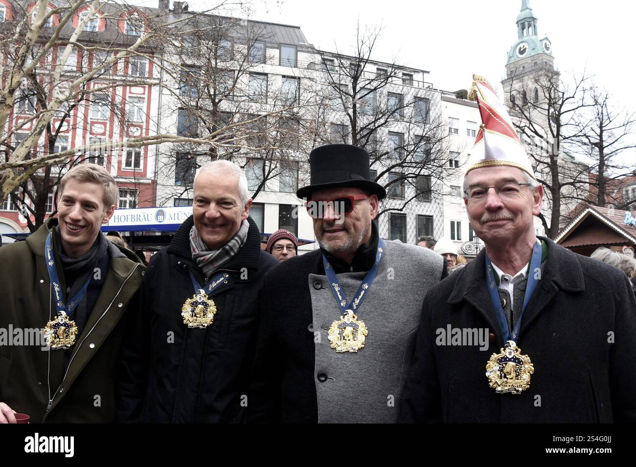 Dominik Krause Buergermeister Dr Michael Moeller Hofbraeu Vorstand Hans ...