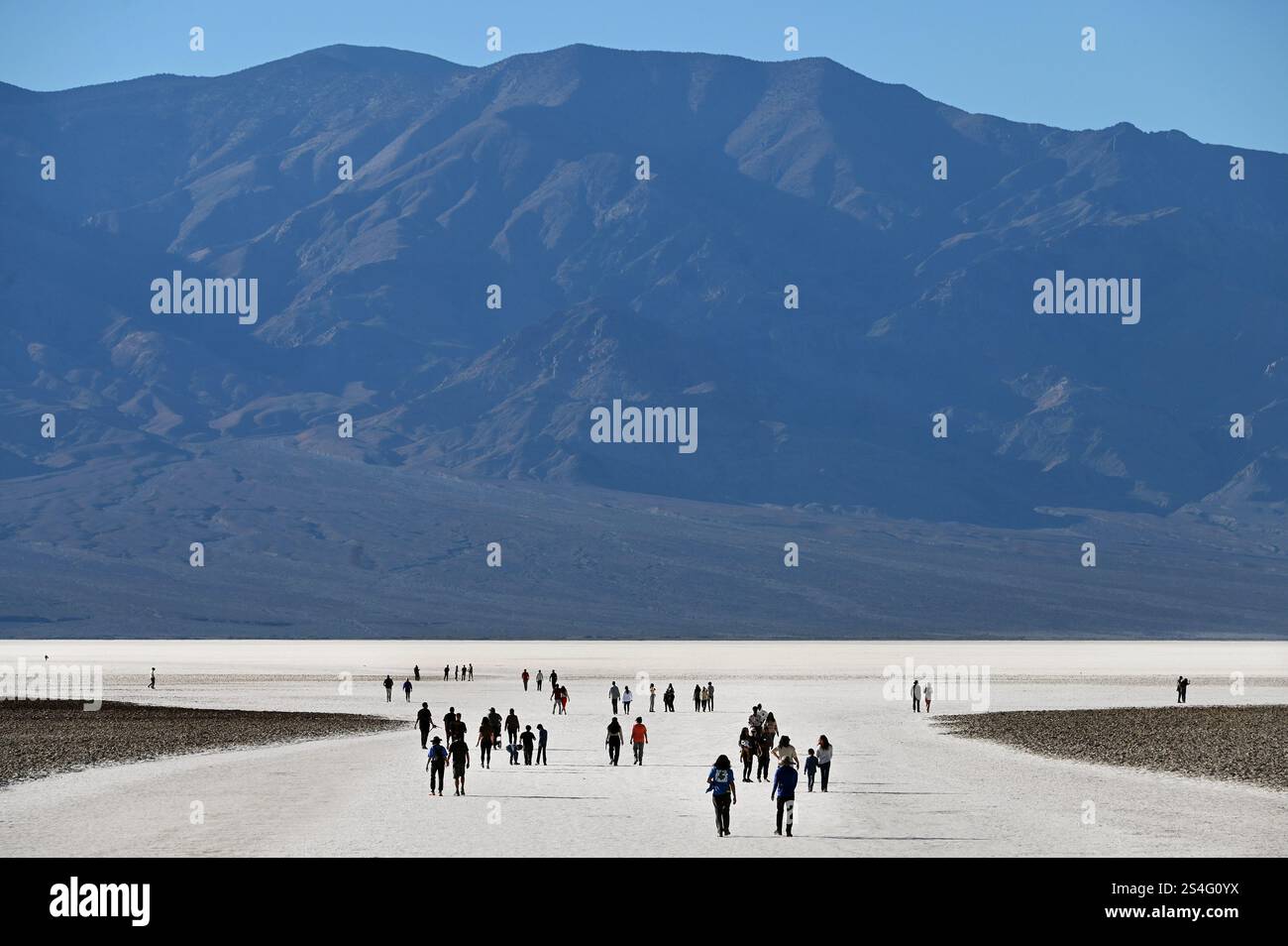 Badwater Basin, Death Valley, California, Nevada, USA Stock Photo - Alamy