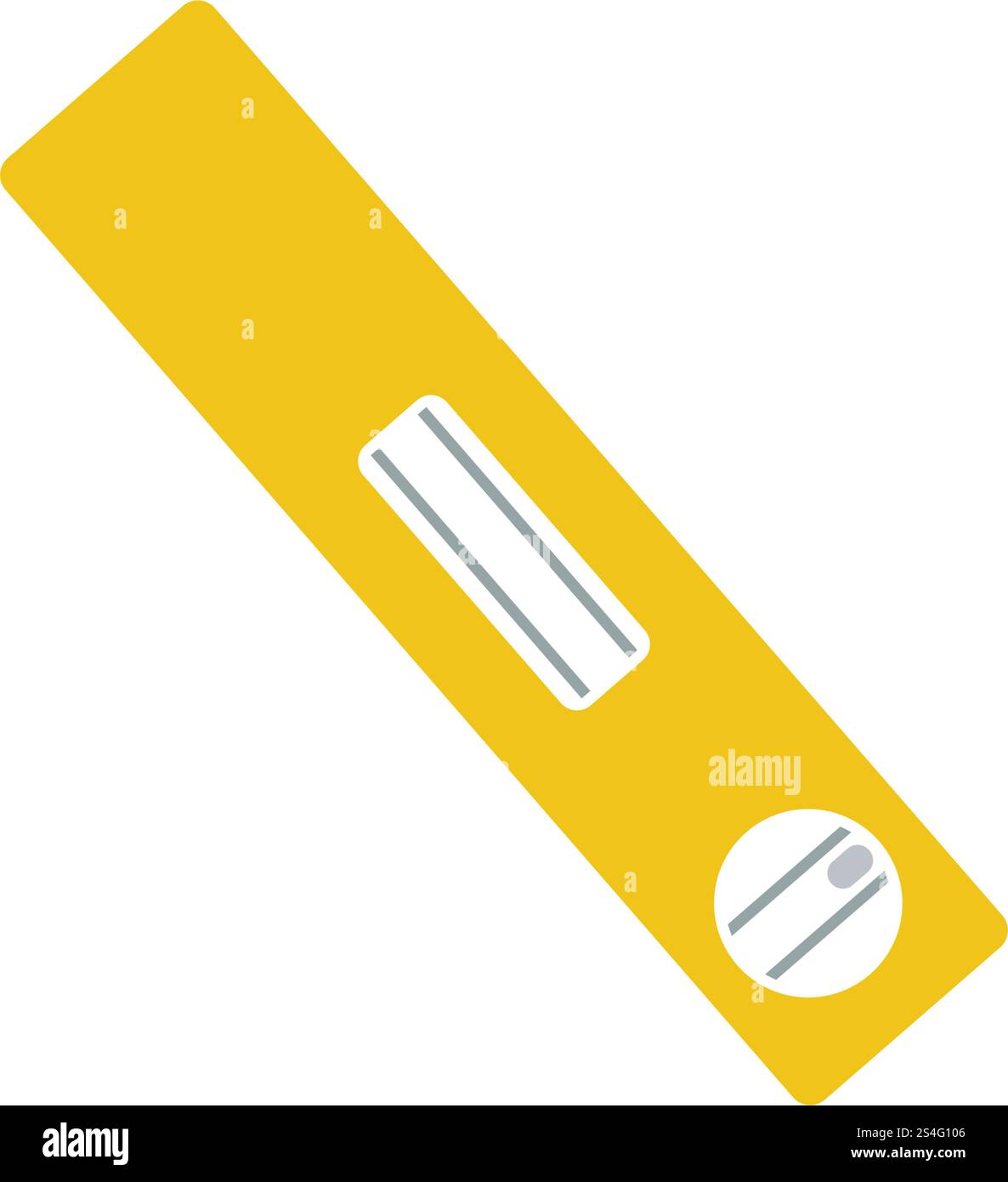 Icon of construction level . Flat design. Vector illustration Stock ...