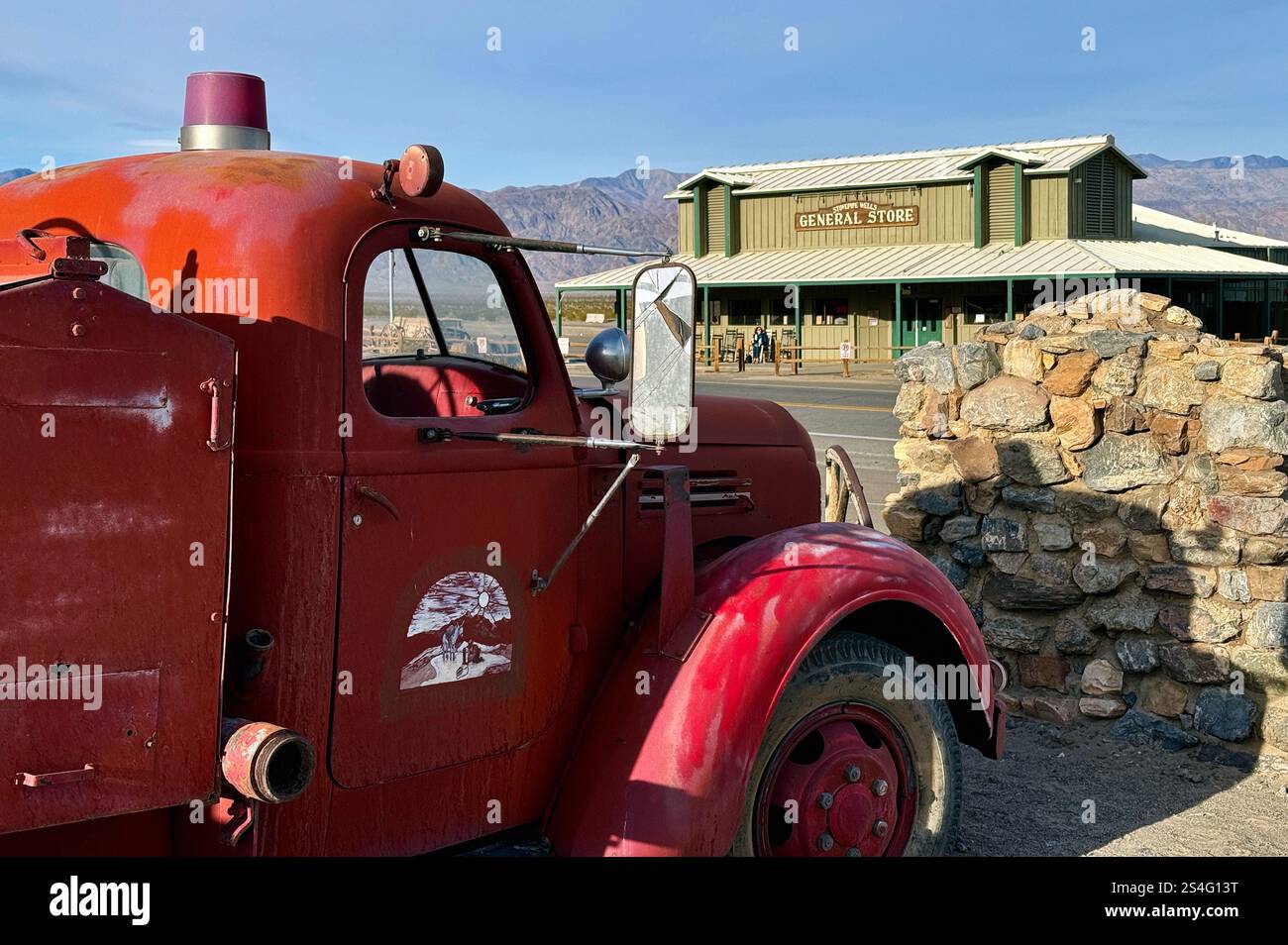 General Store of Stovepipe Wells, Death Valley, California, USA Stock ...
