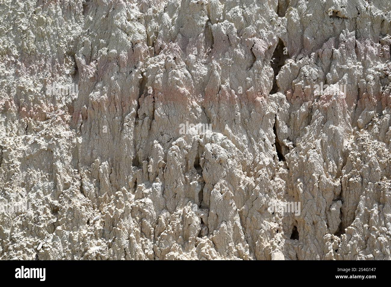 Dry cracks erosion sediment background geology in biosphere Reserve ...