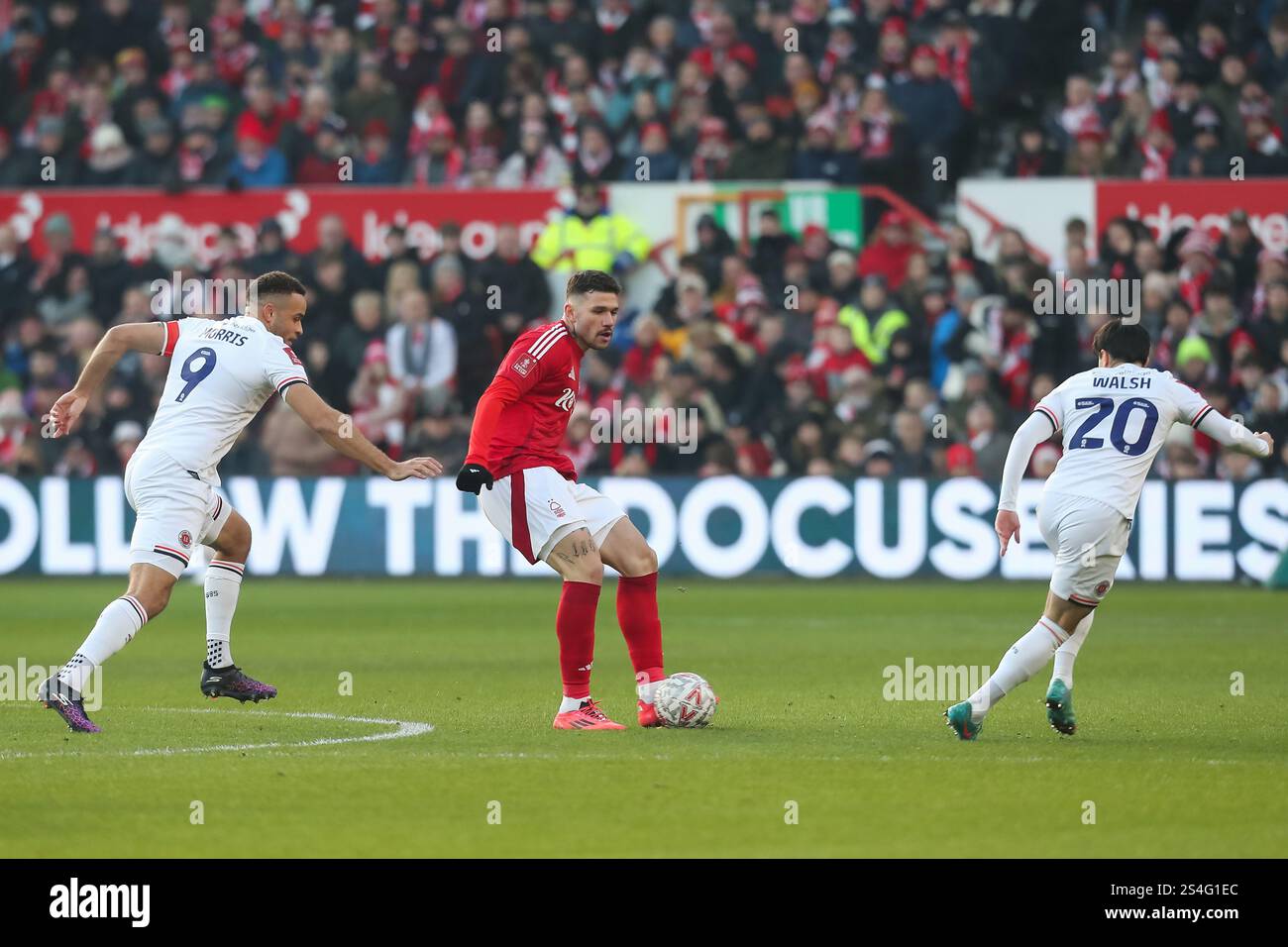 Nottingham, UK. 11th Jan, 2025. Nottingham Forest defender Morato (4 ...