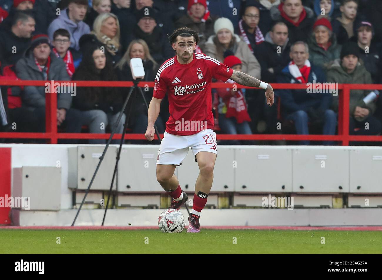 Nottingham, UK. 11th Jan, 2025. Nottingham Forest forward Jota Silva ...