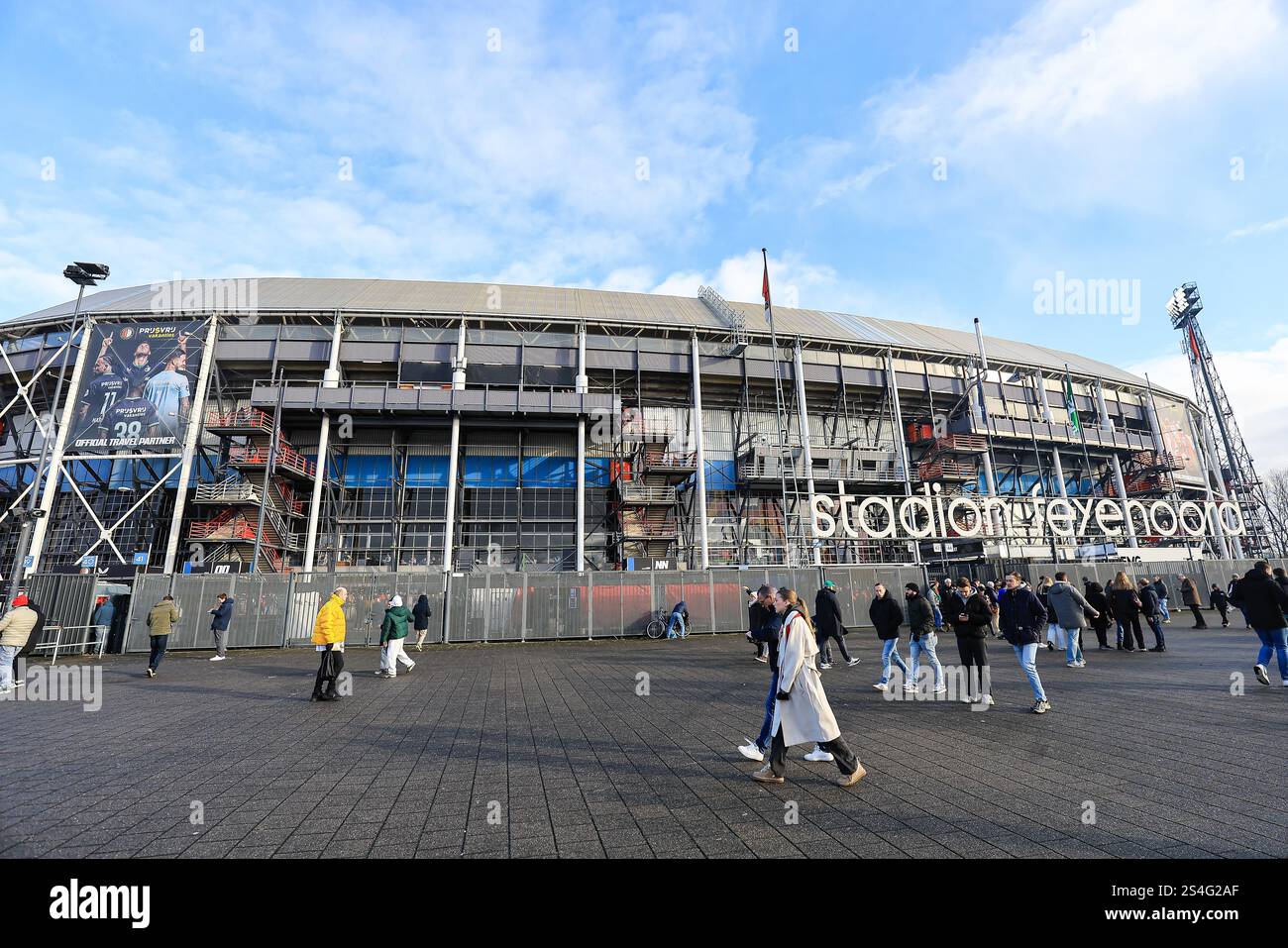 ROTTERDAM, 12-1-2025, Stadium de Kuip, Eredivisie, 2024/2025, Feyenoord ...