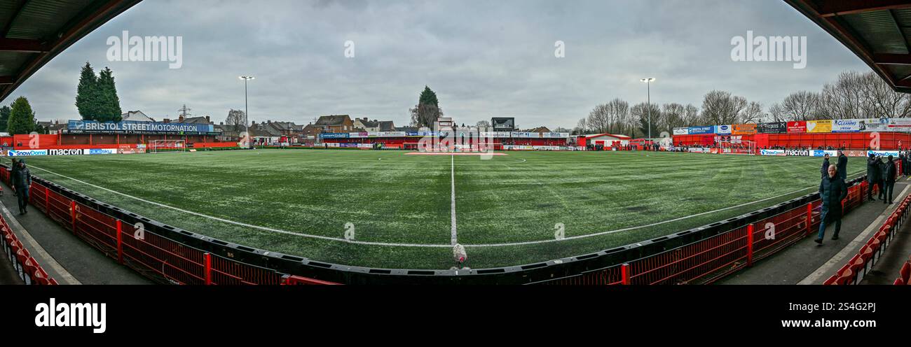 The Lamb Ground, Tamworth, UK. 12th Jan, 2025. FA Cup Third Round ...