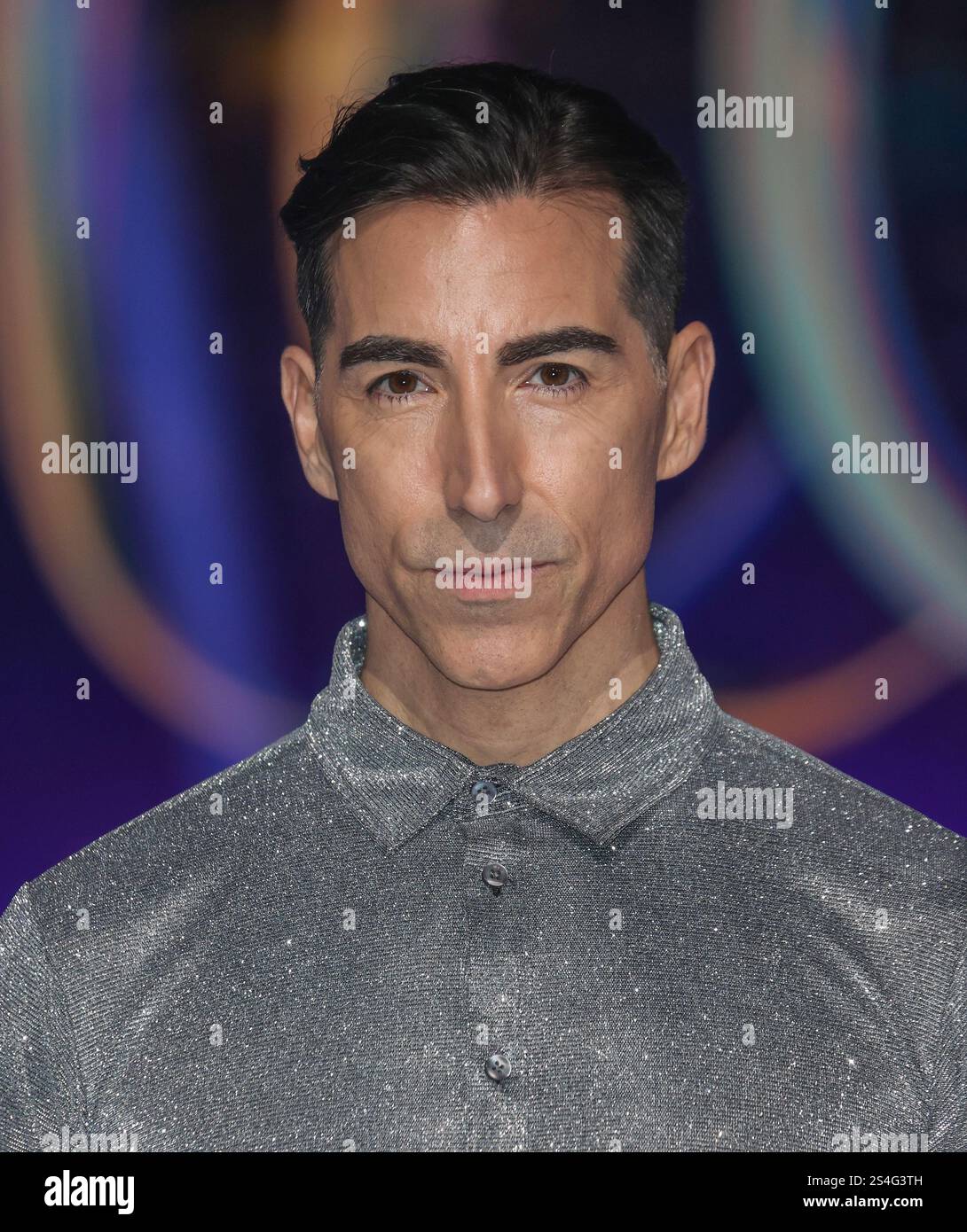 Andy Buchanan seen during a photocall for "Dancing on Ice" 2025 at ITV Studios Bovingdon in ...