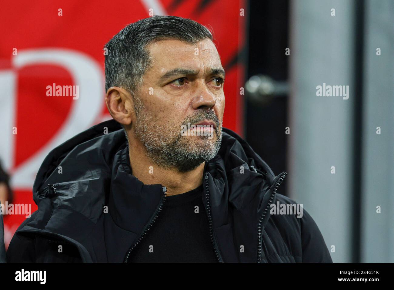 Milan, Italien. 11th Jan, 2025. Sergio Conceicao Head Coach of AC Milan ...