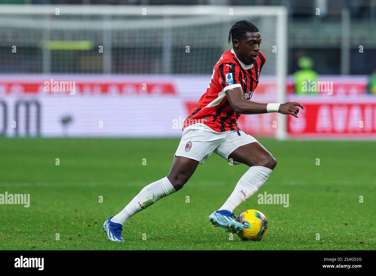 Milan, Italien. 11th Jan, 2025. Bob Omoregbe of AC Milan seen in action ...