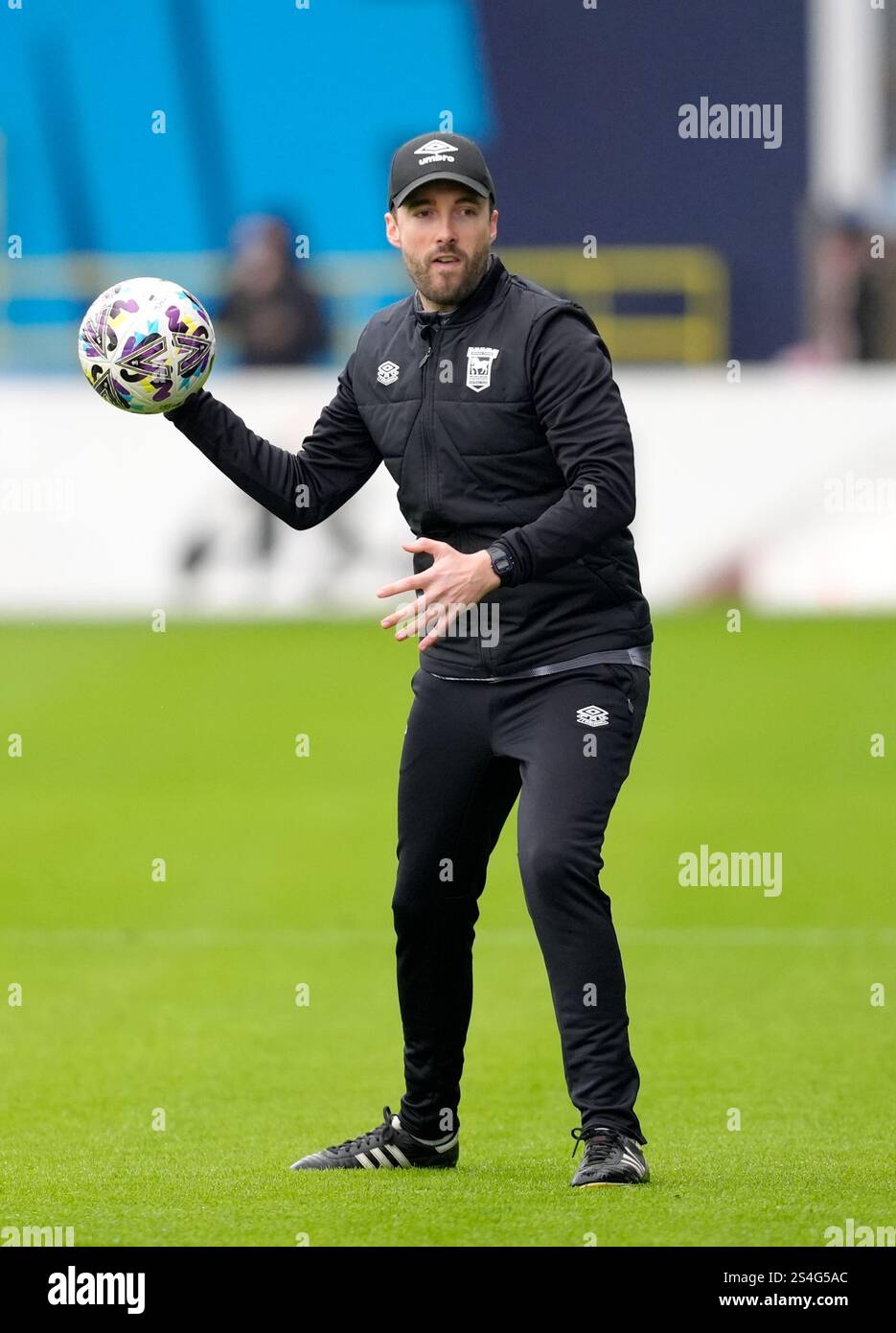 Ipswich Town manager Joe Sheehan before the Adobe Women's FA Cup fourth ...