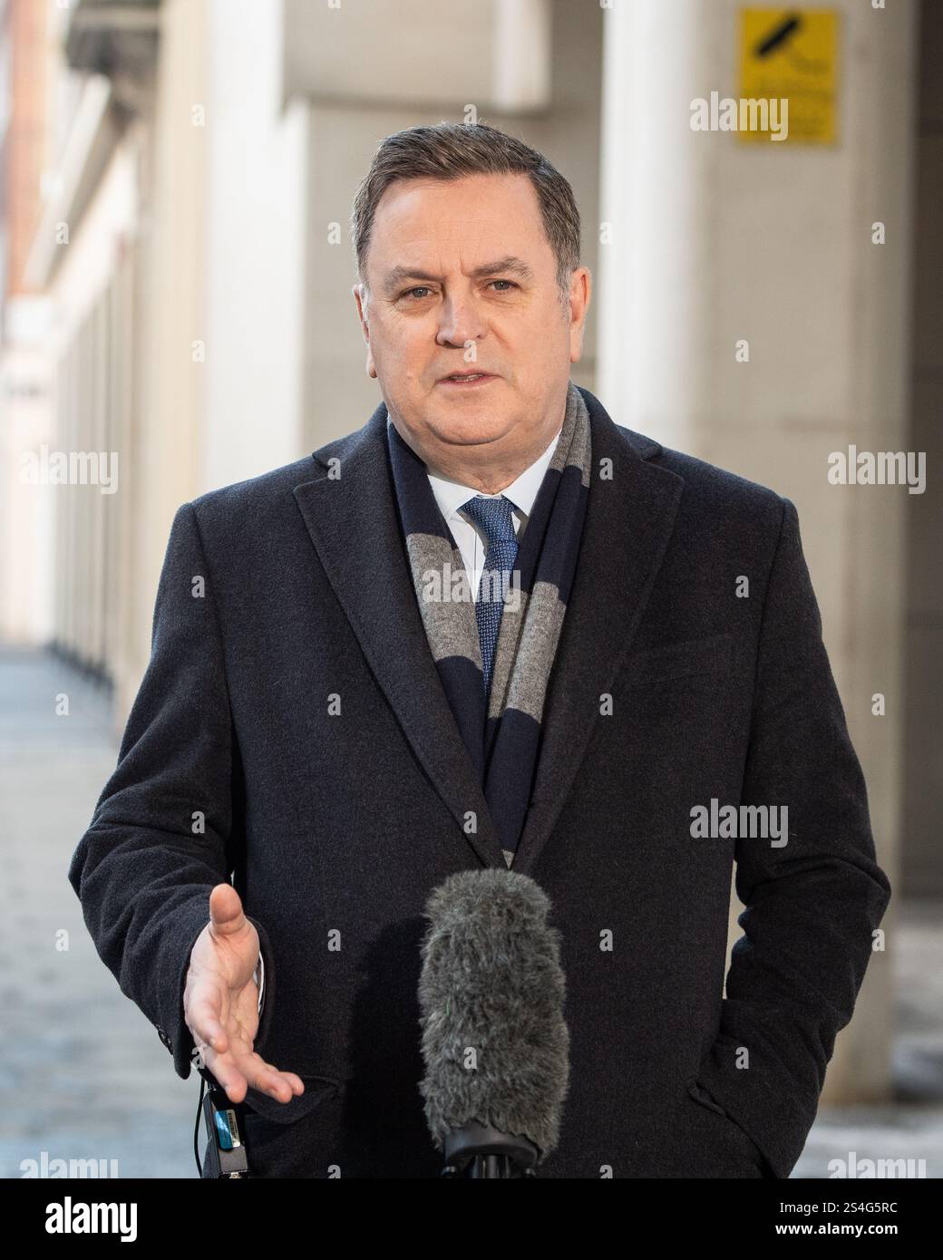 London, England, UK. 12th Jan, 2025. Shadow Chancellor MEL STRIDE is ...