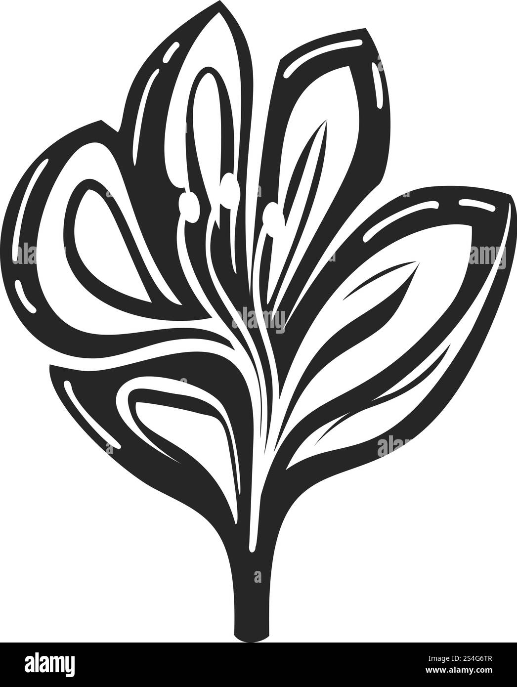 Lily icon. Simple illustration of lily vector icon for web design ...