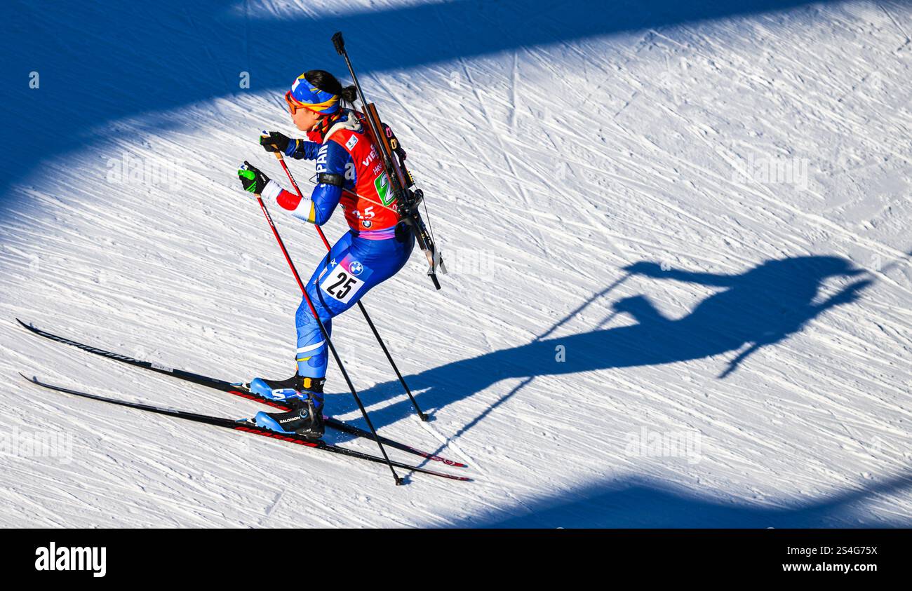 Sato, Aoi (JPN) #25-2 GER, Thueringen, BMW IBU Weltcup Biathlon Oberhof ...