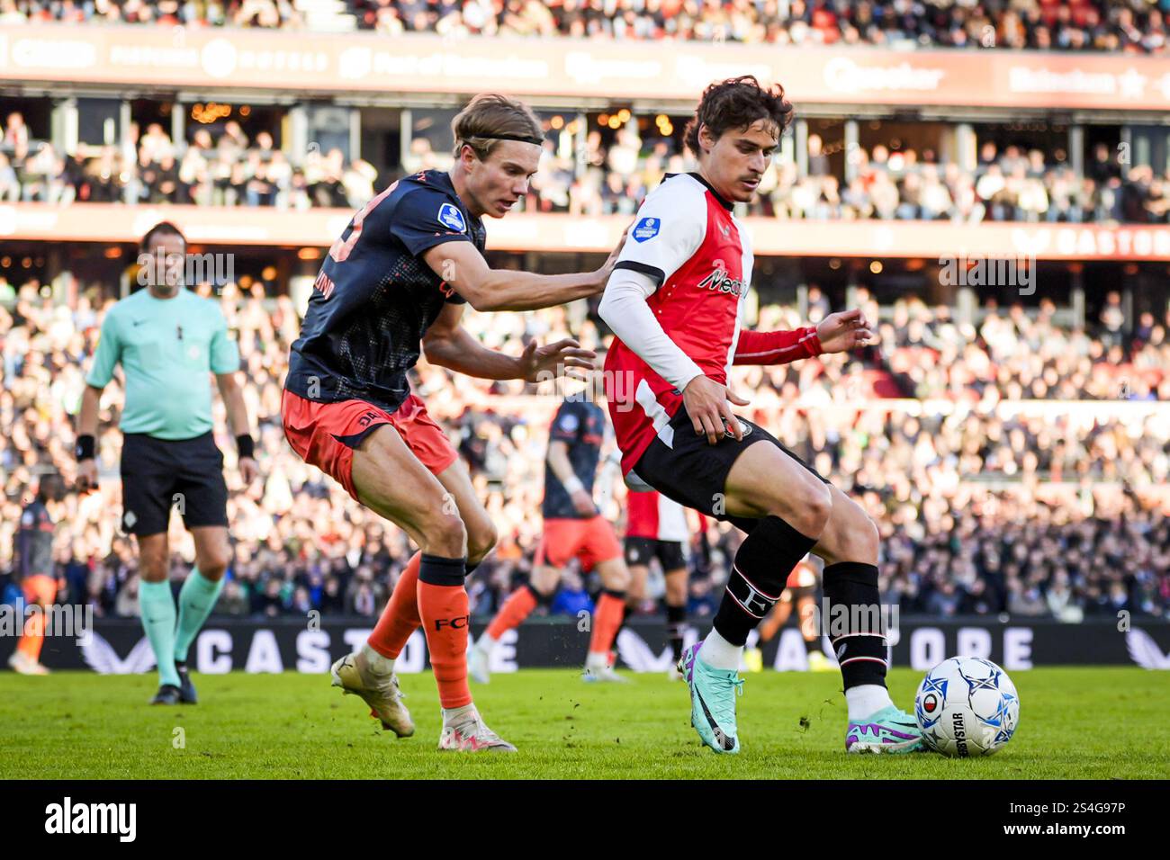 Rotterdam, The Netherlands. 12th Jan, 2025. Rotterdam - Niklas ...