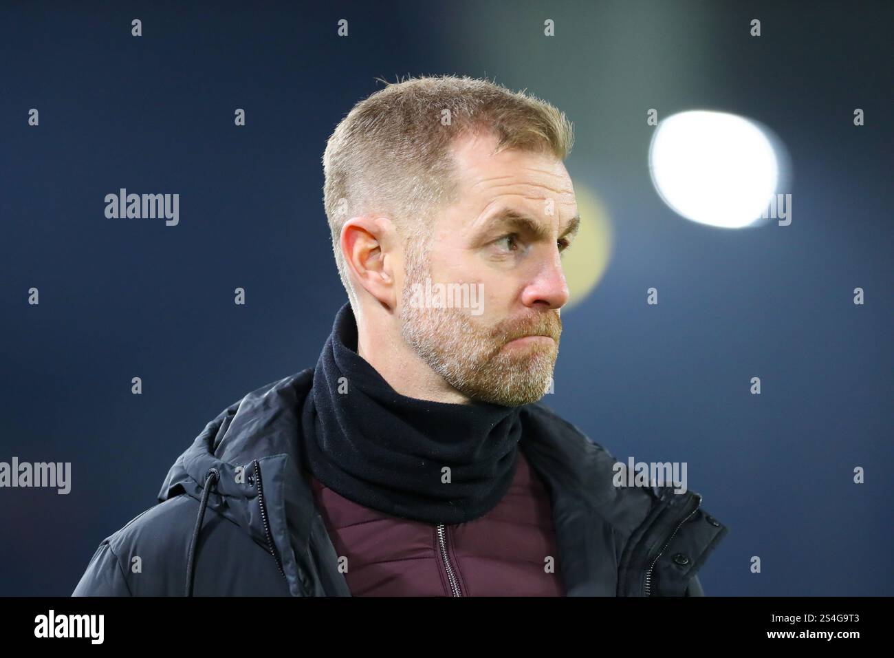 Elland Road Stadium, Leeds, England - 11th January 2025 Simon Weaver ...