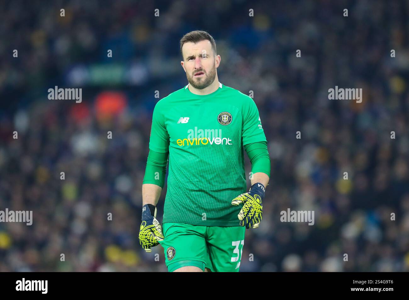 Elland Road Stadium, Leeds, England - 11th January 2025 James Belshaw ...