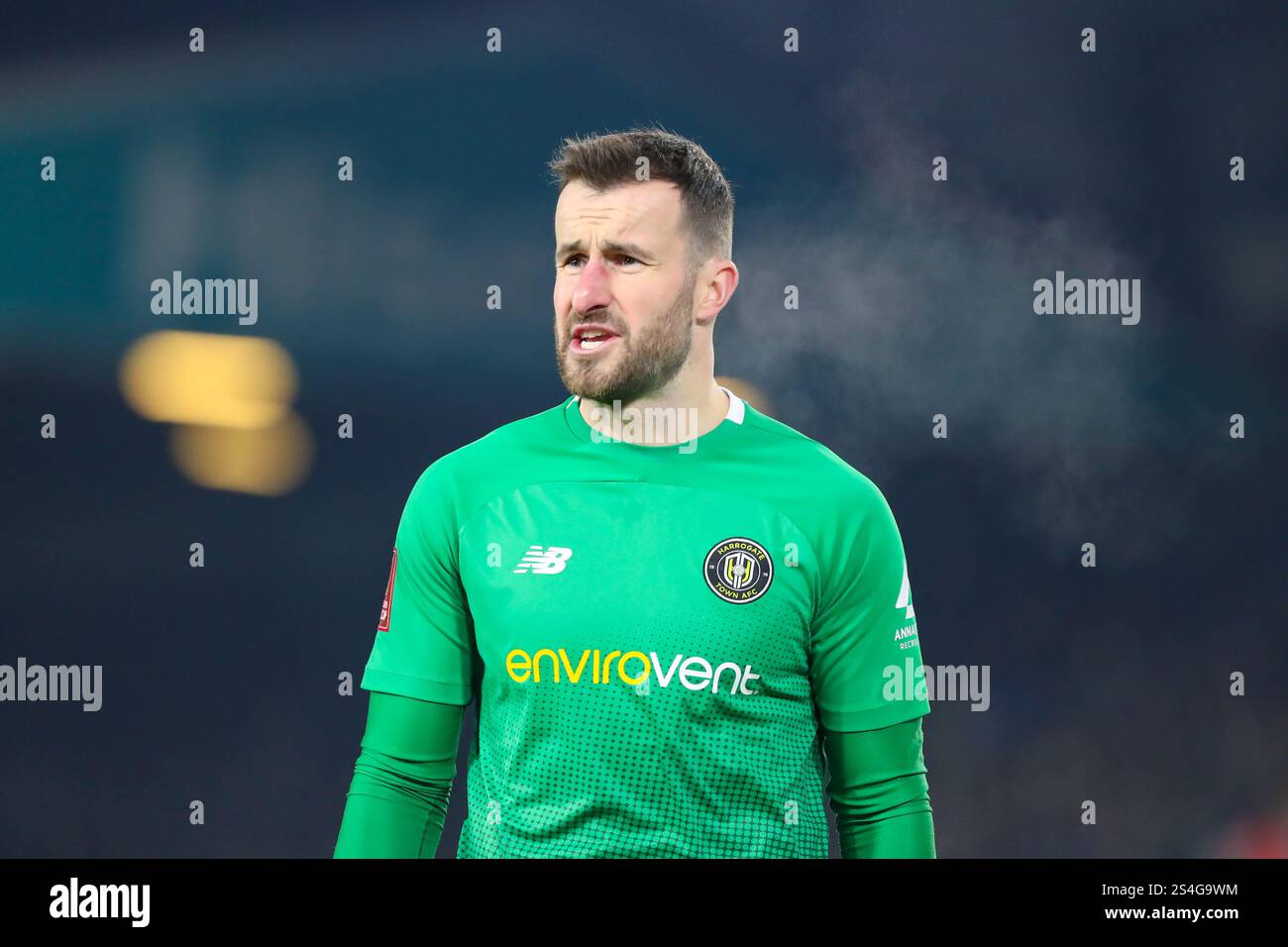 Elland Road Stadium, Leeds, England - 11th January 2025 James Belshaw ...