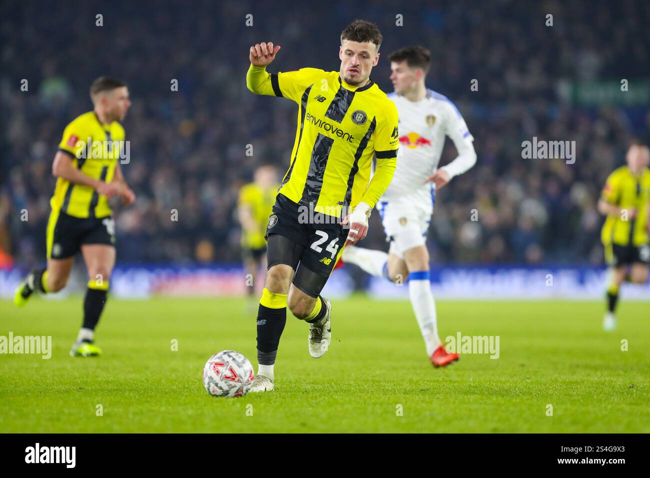Elland Road Stadium, Leeds, England - 11th January 2025 Josh March (24 ...