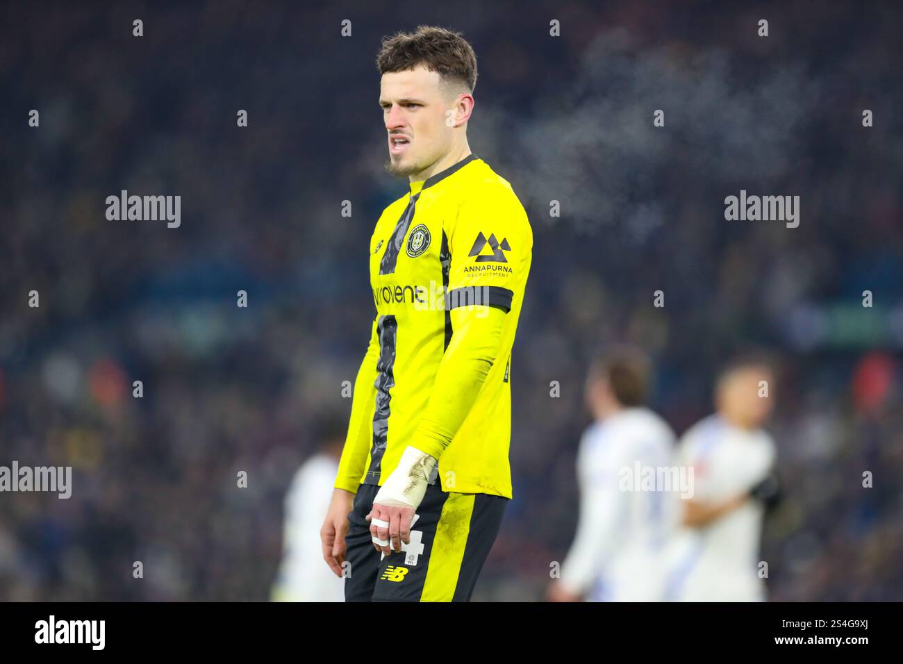 Elland Road Stadium, Leeds, England - 11th January 2025 Josh March (24 ...