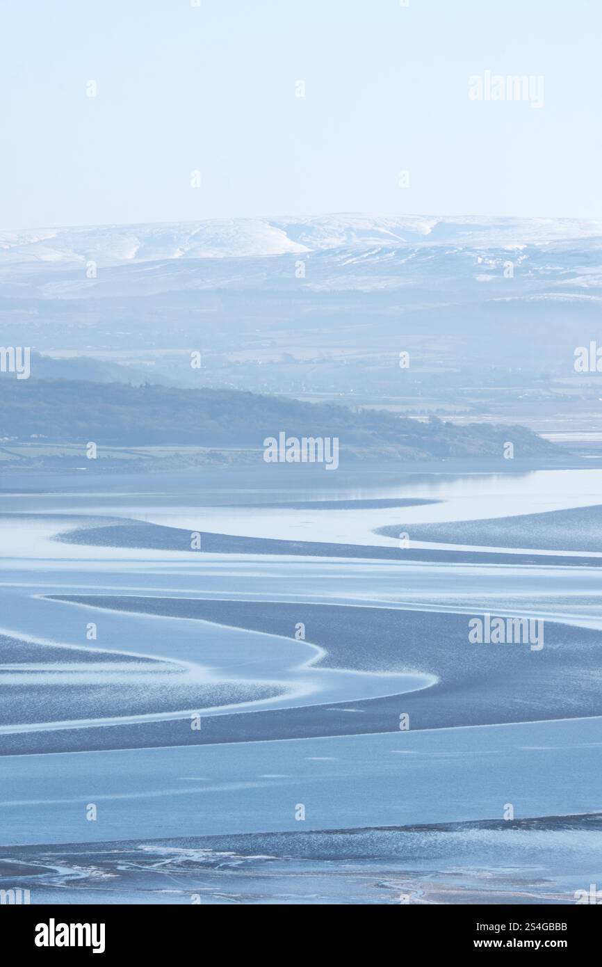 Tidal Patterns on Morecambe Bay Stock Photo - Alamy