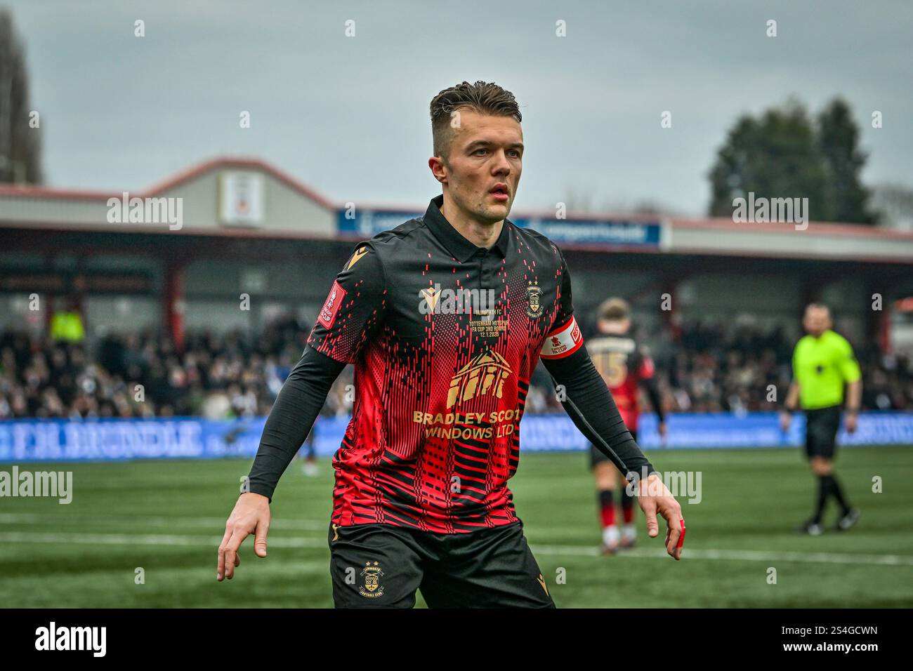The Lamb Ground, Tamworth, UK. 12th Jan, 2025. FA Cup Third Round ...
