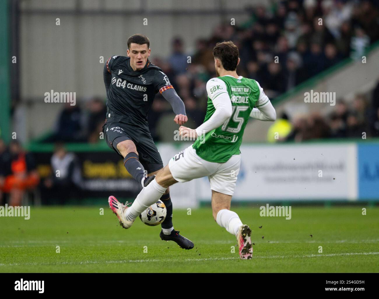 Edinburgh, UK. 11th Jan, 2025. Scottish Premiership - Hibernian FC v ...