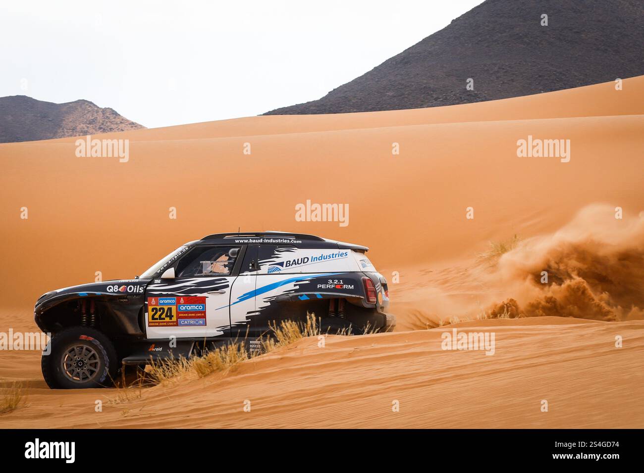 224 BAUD Lionel (fra), BAUD Lucie (fra), Mini, X-Raid Mini JCW Team ...