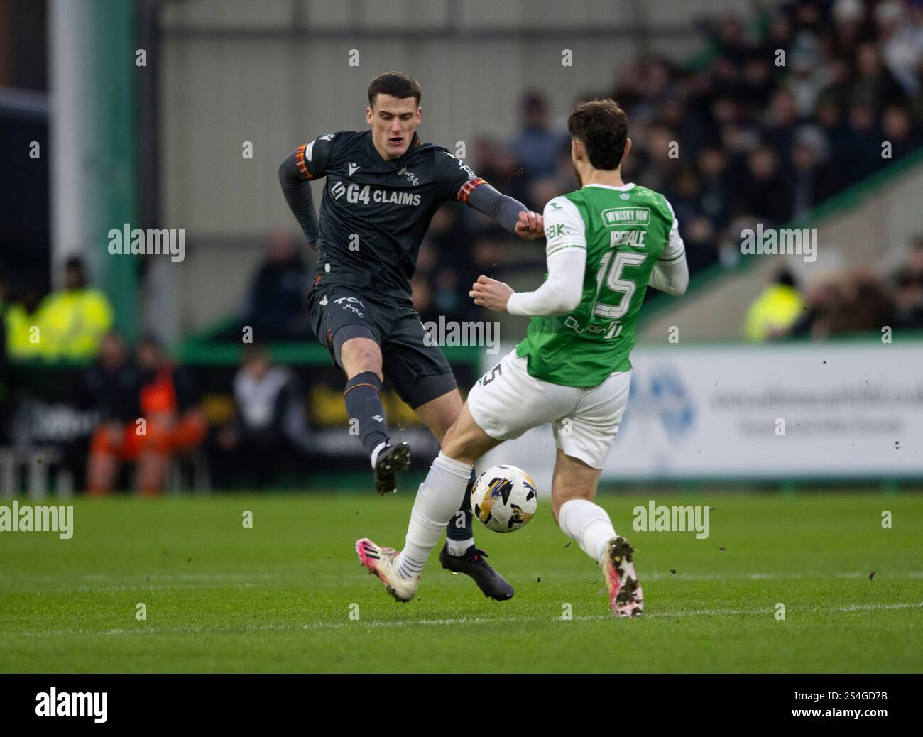 Edinburgh, UK. 11th Jan, 2025. Scottish Premiership - Hibernian FC v ...