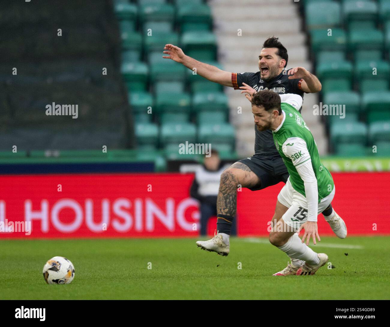 Edinburgh, UK. 11th Jan, 2025. Scottish Premiership - Hibernian FC v ...