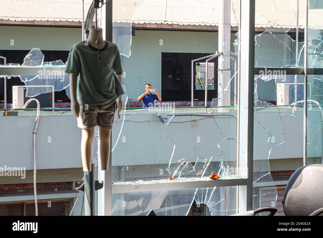 12/01/25, Chattogram, Bangladesh. The recent scenario of worker unrest in the garment sector in ...