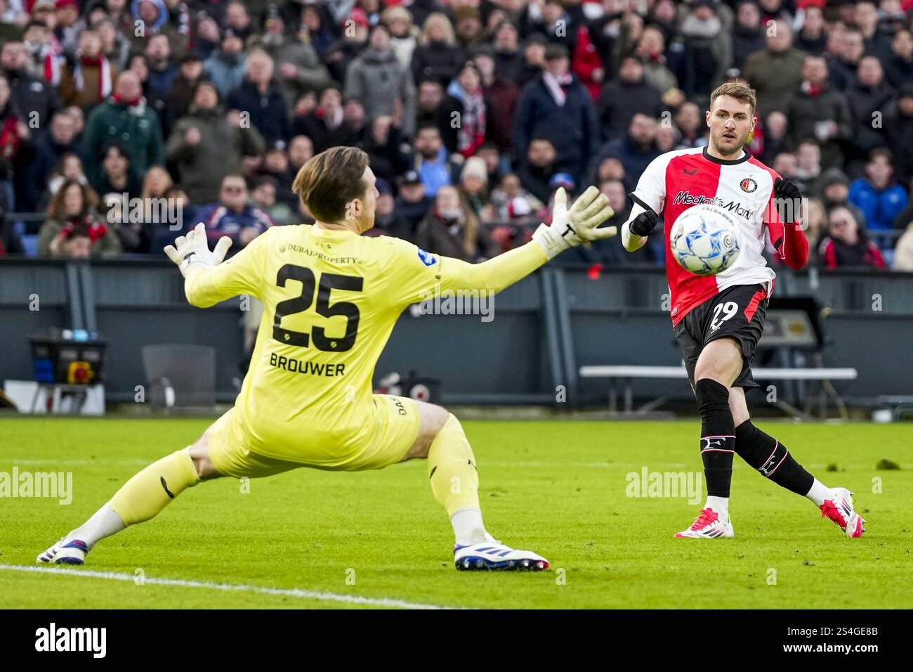 Rotterdam, The Netherlands. 12th Jan, 2025. Rotterdam - FC Utrecht ...