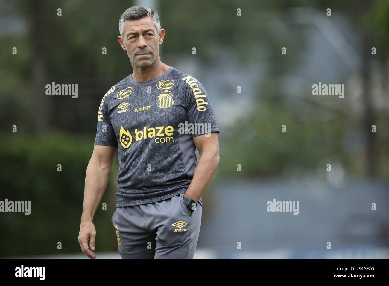 SP - SANTOS - 12/01/2025 - SANTOS, TRAINING - Pedro Caixinha, Santos ...
