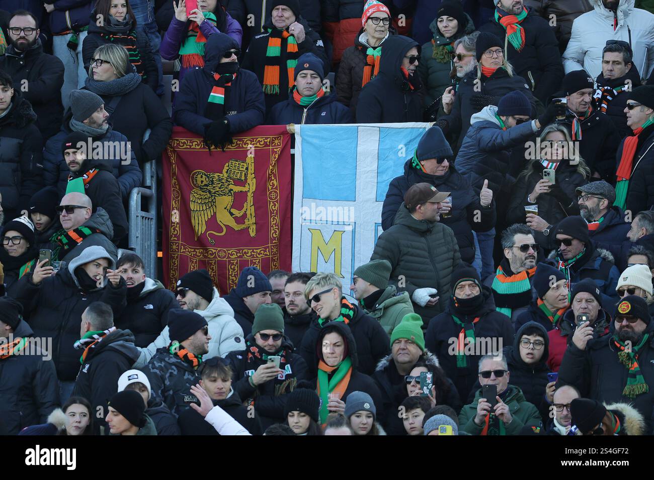 Venice, Italy. 12th January 2025; Pier Luigi Penzo Stadium, Venice ...