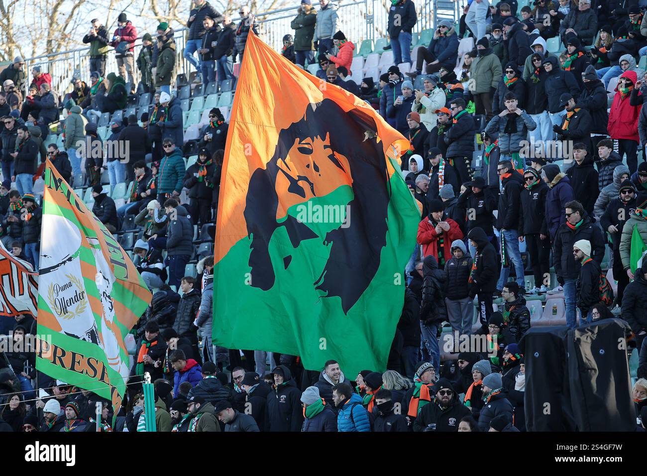 Venice, Italy. 12th January 2025; Pier Luigi Penzo Stadium, Venice ...