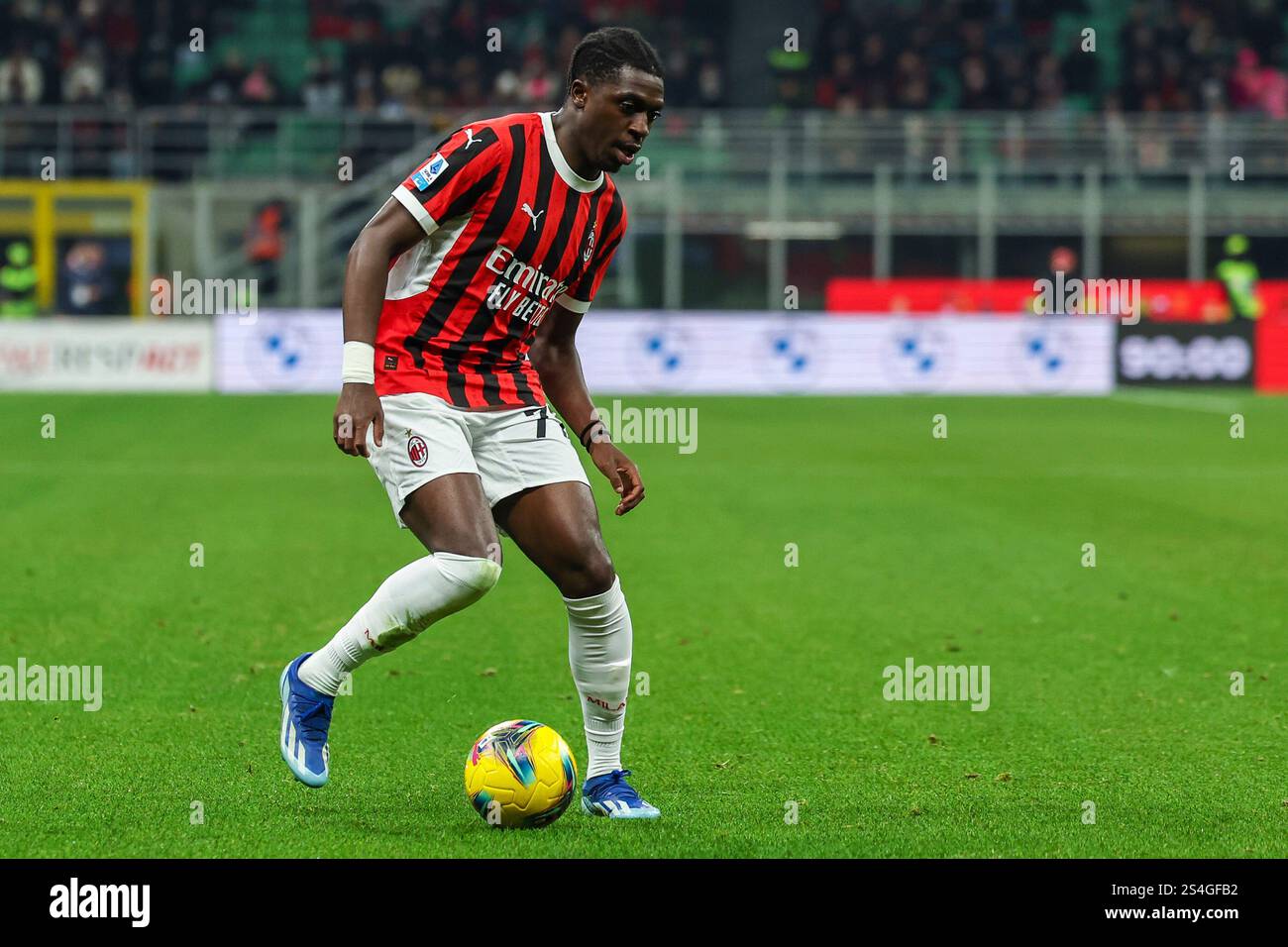 Milan, Italien. 11th Jan, 2025. Bob Omoregbe of AC Milan seen in action ...