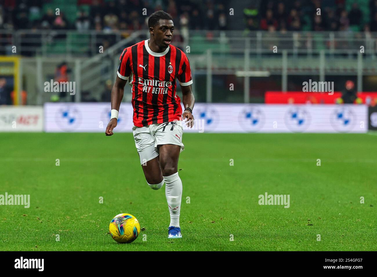Milan, Italien. 11th Jan, 2025. Bob Omoregbe of AC Milan seen in action ...