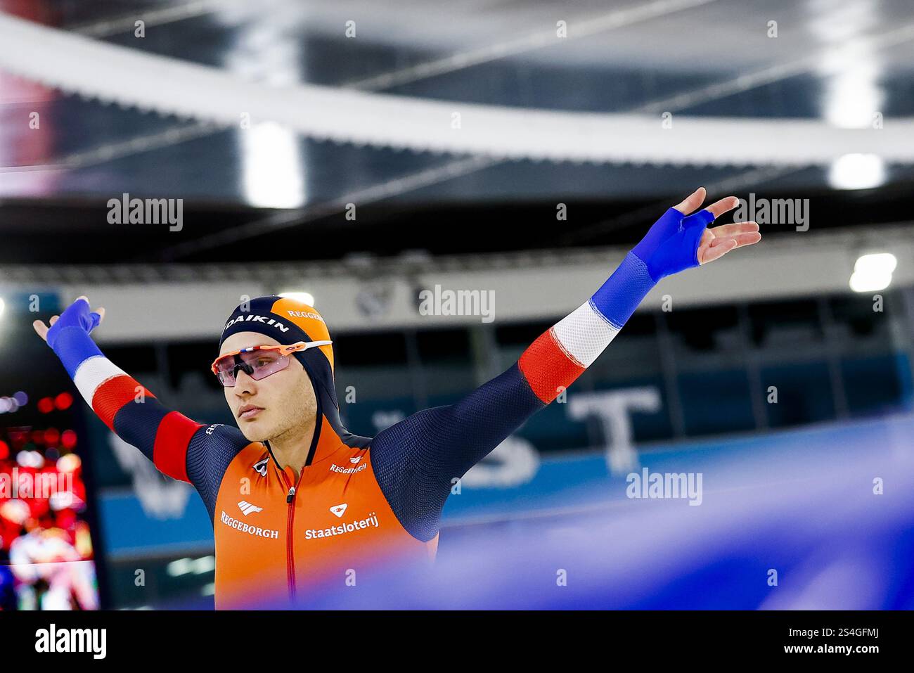HEERENVEEN - Marcel Bosker (Netherlands) prior to the men's 1500 meter ...