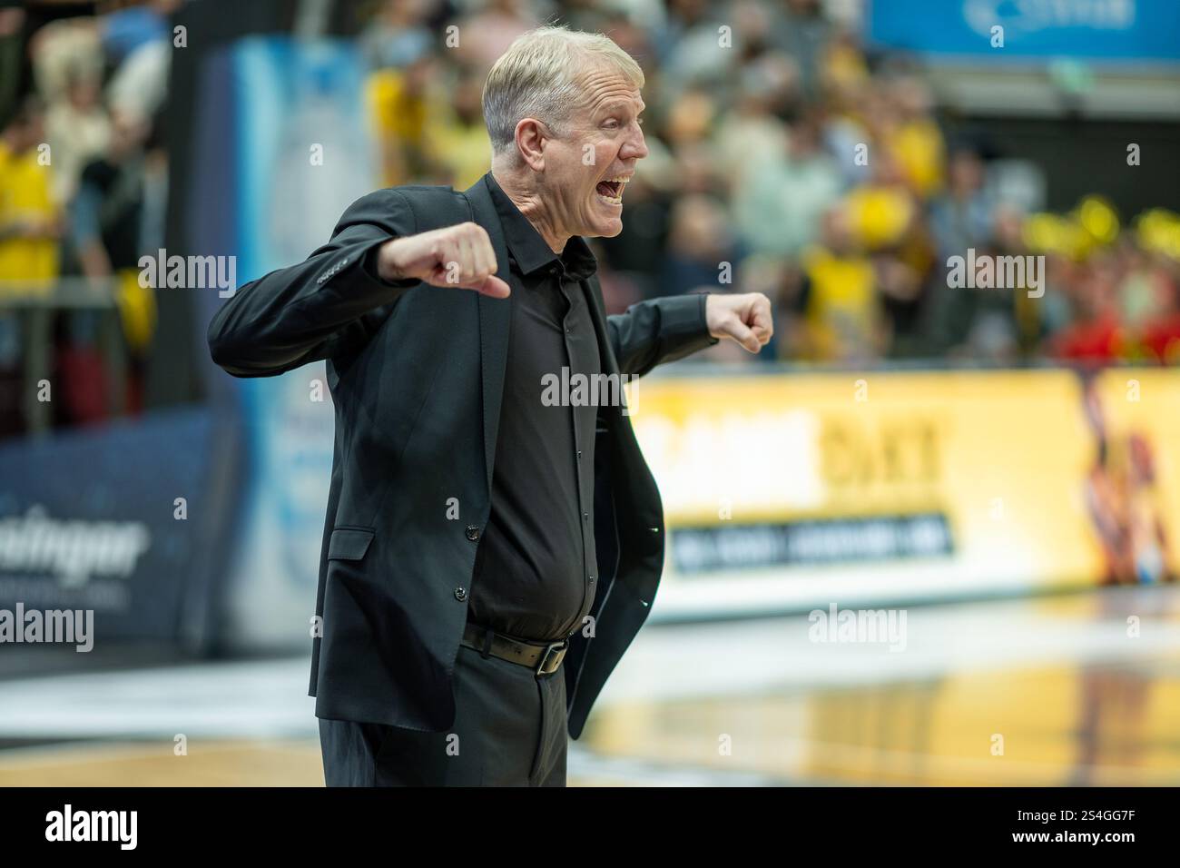 John Patrick (MHP Riesen Ludwigsburg, Head-Coach), GER, MHP Riesen ...