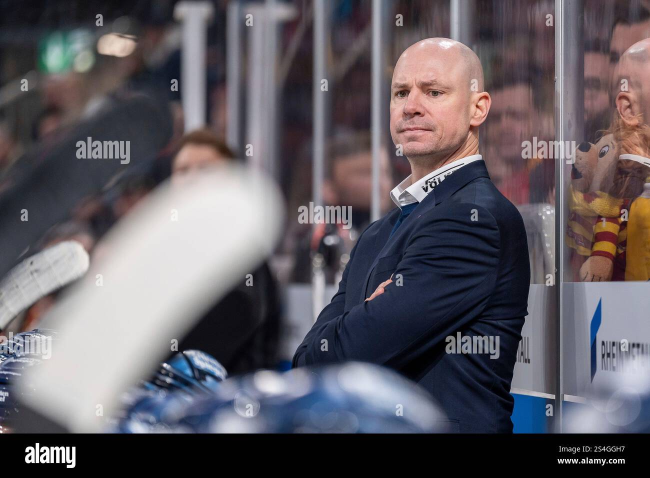 Steven Reinprecht (Duesseldorfer EG, Trainer), GER Duesseldorfer EG vs ...